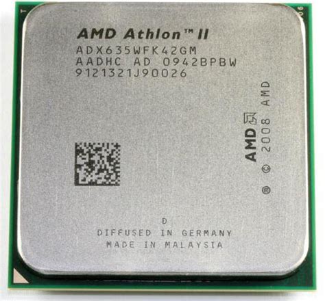 Процессор AMD Athlon II X4 635 для Socket AM3: обзор, отзывы