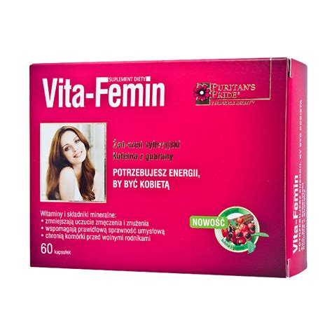 Vita-Femin Opinie, Ulotka, Cena, Skład – Medsowa