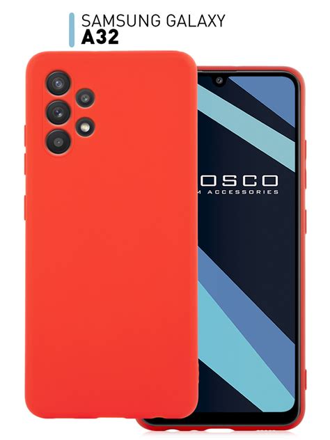 Чехол-накладка ROSCO для Samsung Galaxy A32 (Самсунг Галакси А32 ...