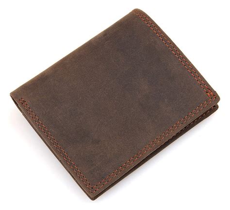 Мужской кожаный кошелек Vintage 10,5х9 см Коричневый 000155143 ...