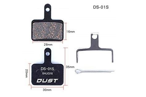 Купить Колодки тормозные полуметалл disc DUST DS-01S Shimano M515/M446 ...