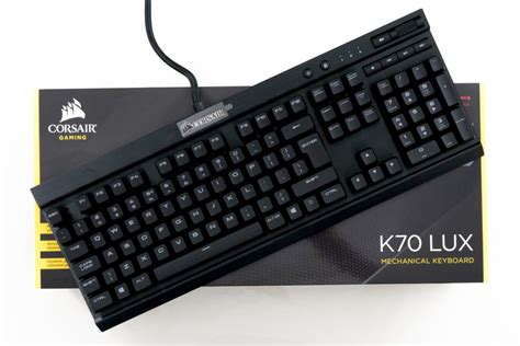 Corsair K70 Lux Mechanical Keyboard Unboxing – Cherry MX Red
