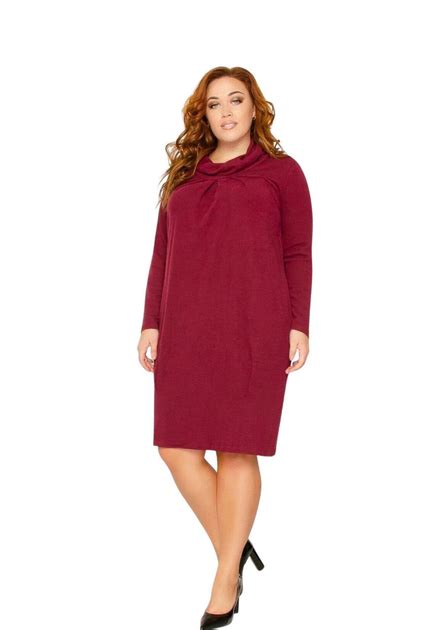 Платье Трикотаж 50 Бургунди 13379-50 от продавца: MadeByAngel – в ...
