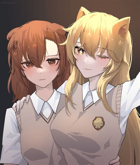 Neko Misaki & Hamster Mikoto : r/toarumajutsunoindex