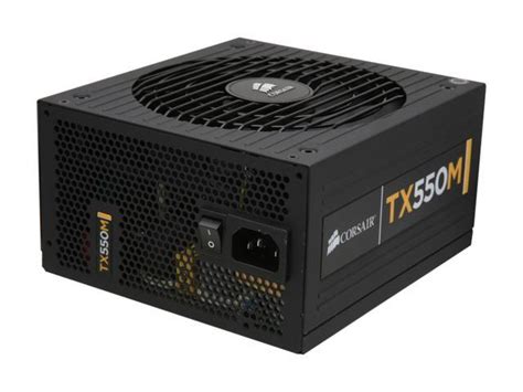 CORSAIR Enthusiast Series TX550M 550W ATX12V v2.31 / EPS12V v2.92 80 ...
