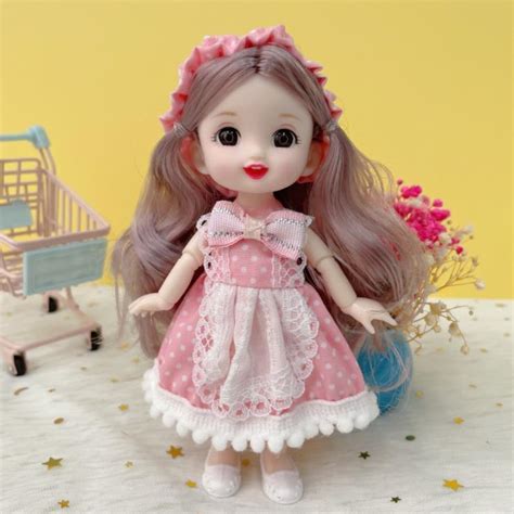 Купить 17 см милая кукла принцесса Dressup девочка маленькая кукла Лоли ...