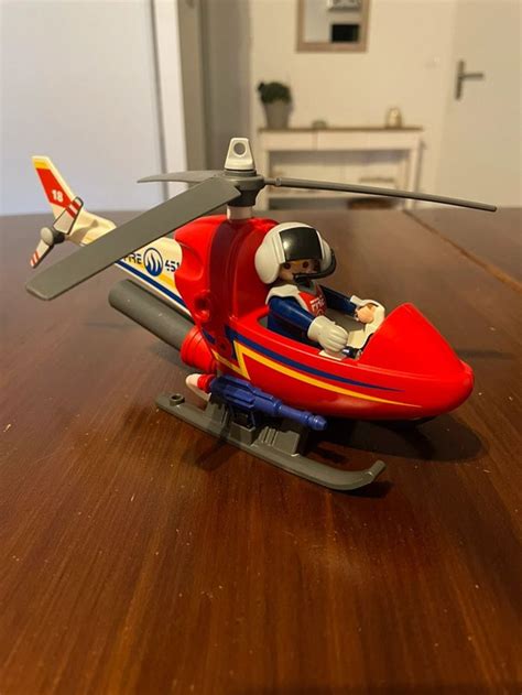 Playmobil 4824 Hélicoptère Pompier - Playmobil - Prématuré | Beebs