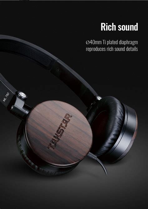 ML 750 MFi Headphone - Guangdong Takstar Electronic Co., Ltd.