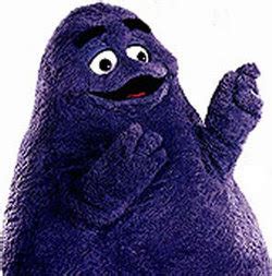 VANITY PAGES: What exactly is Grimace? Really?