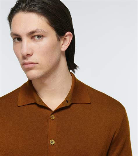 Loro Piana - Cashmere and silk polo sweater Loro Piana
