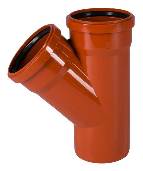 PVC kanalizācijas trejgabals DN110/110/45° - Komforts.net | EVASAT