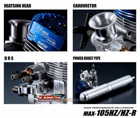 OS Max 105 HZ-R - World-of-Heli