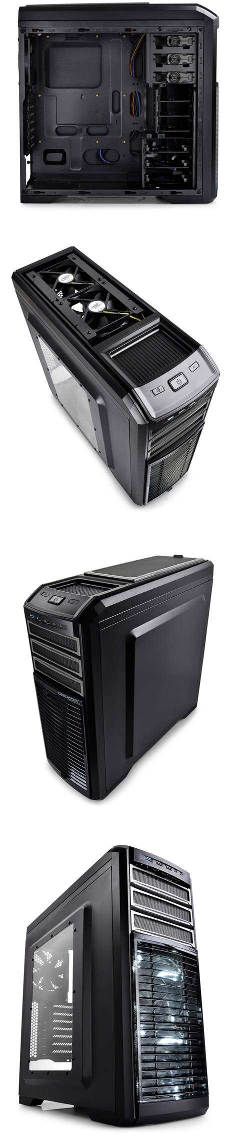 Buy Deepcool Kendomen ATX Mid Tower Chassis Titanium [DP-CCATX ...