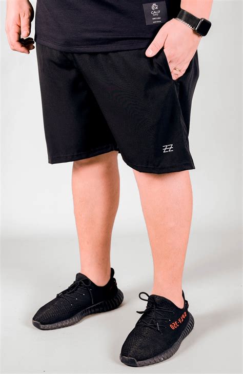 Bermuda Elastic Plus Logo - Preto