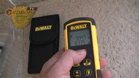 Лазерна ролетка DeWalt DW03050 - 50метра - YouTube