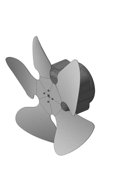 Электрический двигатель с крыльчаткой - Чертежи, 3D Модели, Проекты ...