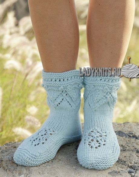 Носки, тапочки, сапожки | Knitted slippers, Drops design, Knitting patterns