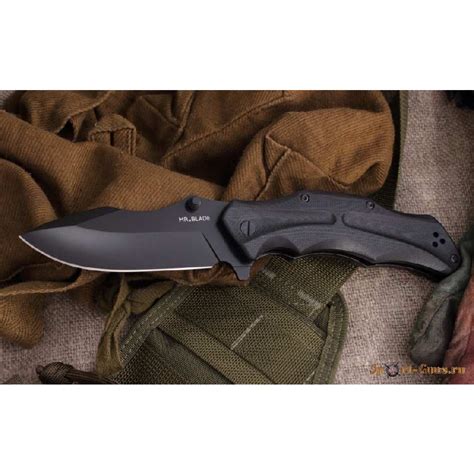 Нож HT-1 Black Mr.Blade купить по цене 4 830 руб. в Москве