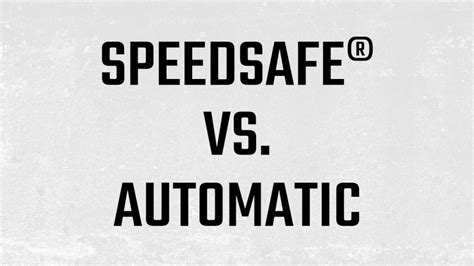 Kershaw SpeedSafe vs. Automatic - YouTube