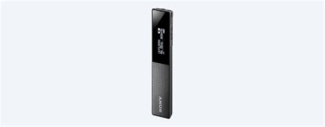 Миниатюрный диктофон | Компактный диктофон | ICD-TX650 | Sony Russia