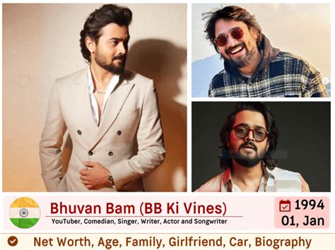 Bhuvan Bam (BB Ki Vines) Net Worth 2023 | Age, Girlfriend (GF), Family ...