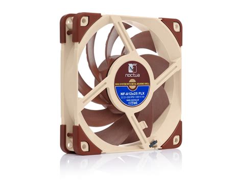 Noctua NF-A12x25 FLX, Premium Quiet Fan, 3-Pin (120mm, Brown) - Newegg.com