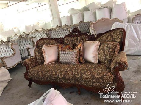 Мягкая мебель Мадрид Комплект диван 3м + 2 кресла в классическом стиле ...