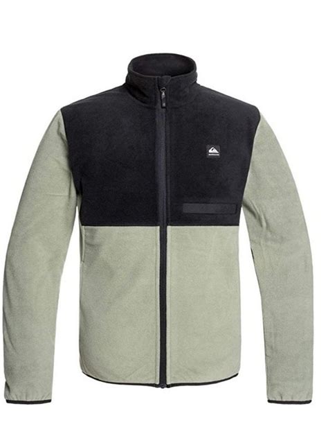 Quiksilver Fleecepullover, Quiksilver Herren Fleecejacke Butter olive