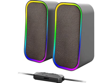 SPEEDLINK TOKEN RGB | Gaming Stereo-Lautsprecher (Schwarz) | MediaMarkt