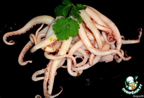 Щупальца кальмаров маринованные – кулинарный рецепт