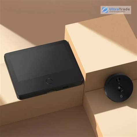 Комплект Умный видеоглазок и карта памяти 64 ГБ Xiaomi Smart Cat Eye 1S ...