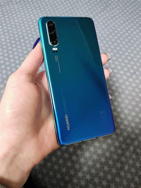 Смартфон Huawei P30 6/128Gb На 2 Сім Карти Синій: 4 800 грн. - Мобільні ...