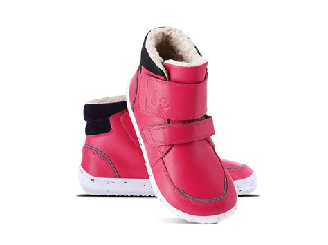 Winter barefoot shoes Be Lenka Kids Panda 2.0 - Raspberry Pink | Be Lenka