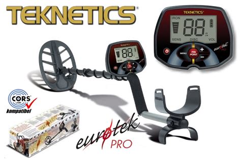 Teknetics Eurotek PRO (LTE) Metalldetektor mit 11DD Spule - 239,00 ...