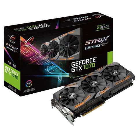 Asus ROG Strix Geforce GTX 1070 Gaming 8GB GDDR5 | PcComponentes.com