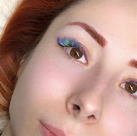 Цветные реснички🤤 | Beauty, Nose ring, Instagram