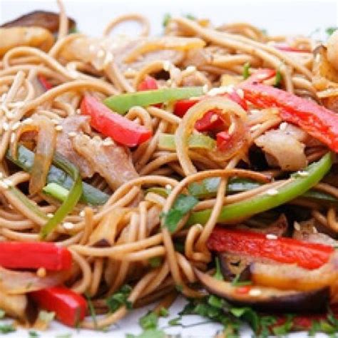 Лапша гречневая с овощами | Самые вкусные кулинарные рецепты
