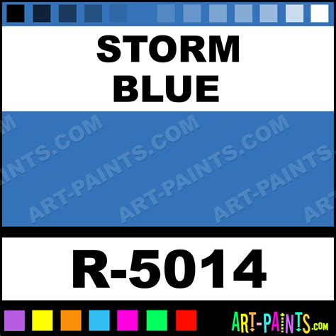 Storm Blue Hardcore Spray Paints - R-5014 - Storm Blue Paint, Storm ...