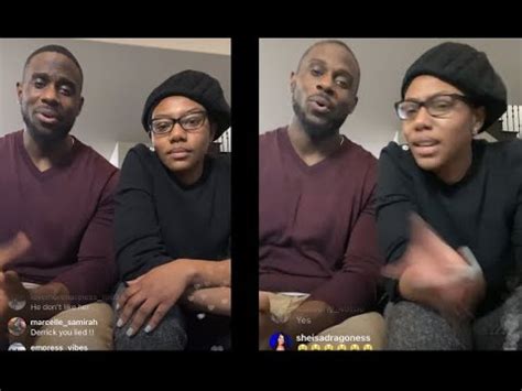 Derrick Jaxn Explains His CHEATING With His WIFE On IG Live & ASKS HER HOW SHE FEELS (Full Live ...