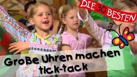 👩🏼 Große Uhren machen tick-tack - Singen, Tanzen und Bewegen ...