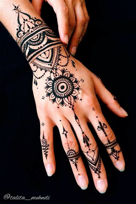 Henna Tattoo Hand, Hena Tattoo, Henna Style Tattoos, Tribal Hand ...