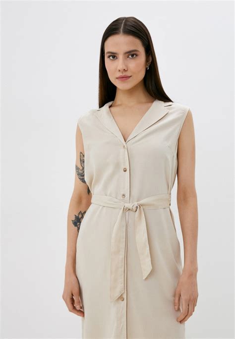 Платье Pepe Jeans, цвет: бежевый, RTLACM324001 — купить в интернет ...