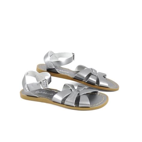 Salt-Water Sandals Original Water Sandals in Pewter | rubyshoesday