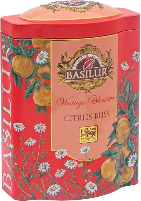 Basilur Чай Винтажные цветы Цитрусовое наслаждение 100г - купить с ...