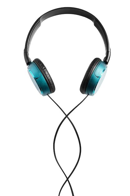 Premium Photo | Wired headphones isolated