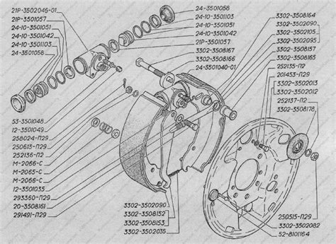 ГАЗ 2705 | 3302 Газель с 1994 года - каталог запасных частей тормозной ...