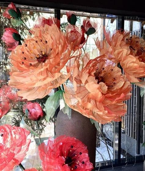 Giant Organza Flora | Гигантские цветы, Шифоновые цветы, Тканевые цветы
