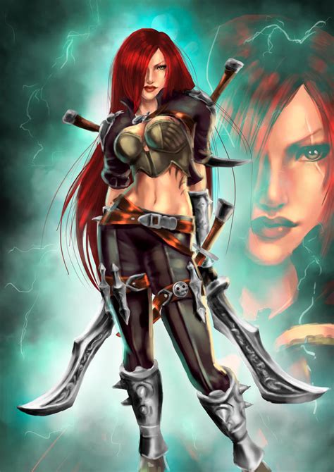 LEAUGE OF LEGENDS HEROS: Katarina