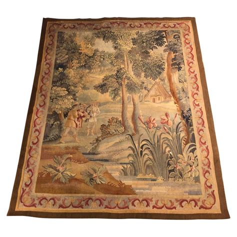 Elegant European 18th Century Tapestry at 1stDibs