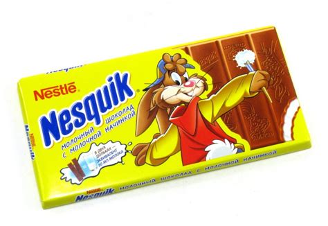 Шоколад Несквик (Nesquik): ассортимент, состав, калорийность, производитель